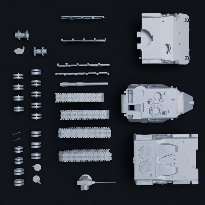 3D Printable German Leopard 2K MBT by The Military Industrial Complex