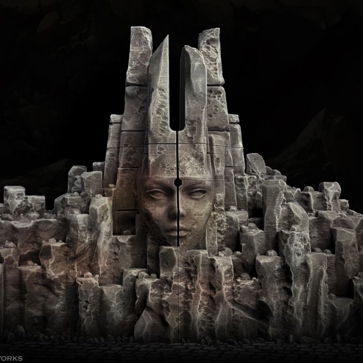 3D Printable The Hallowed Caves - Fully Modular Underdark Terrain Set ...