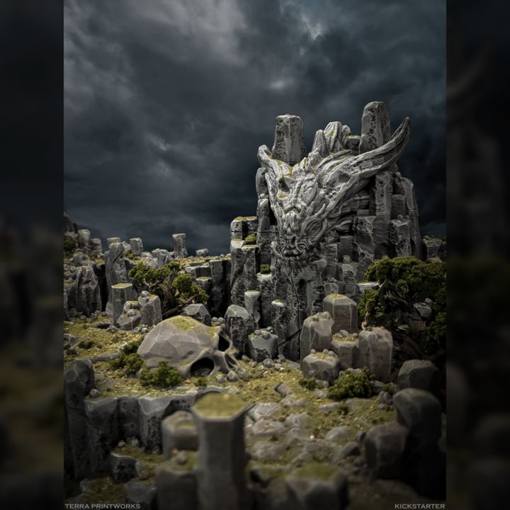 3D Printable The Hallowed Caves - Fully Modular Underdark Terrain Set ...
