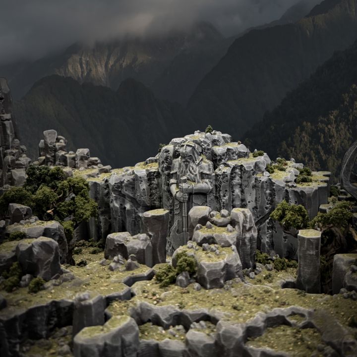 3D Printable The Hallowed Caves - Fully Modular Underdark Terrain Set ...