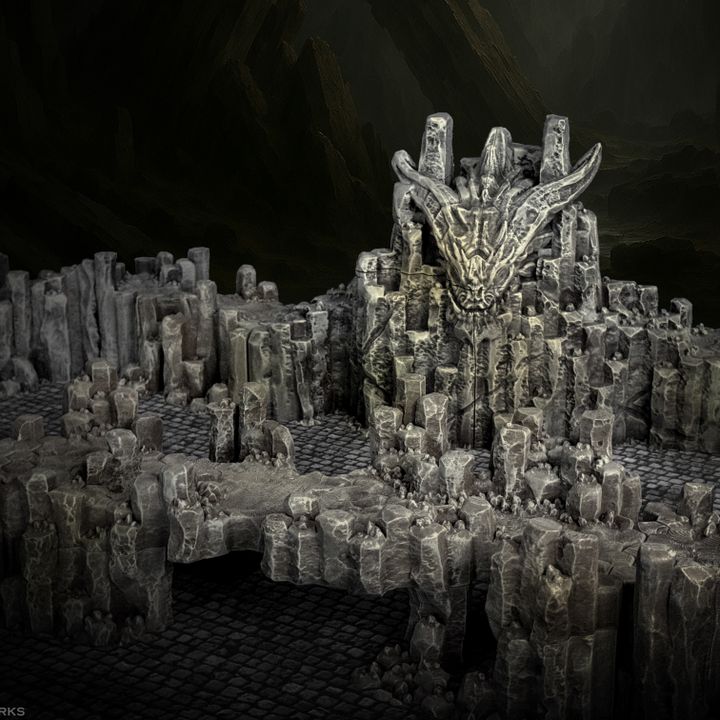 3D Printable The Hallowed Caves - Fully Modular Underdark Terrain Set ...
