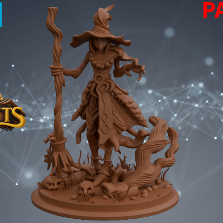 3D Printable SWAMP HAG by RFIPRINTS