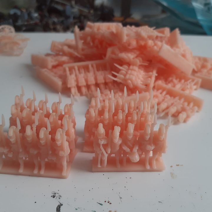 3D Printable Epic Bavarian Line infantry 1800-15 by MC Miniatures