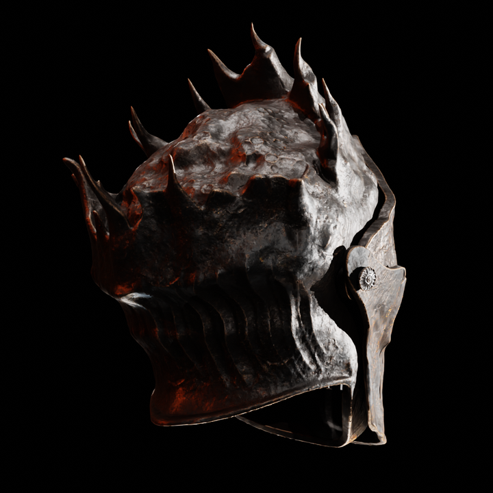 3D Printable SOUL OF CINDER HELMET - FIRELINK HELM - LIFESIZE FAN MODEL ...