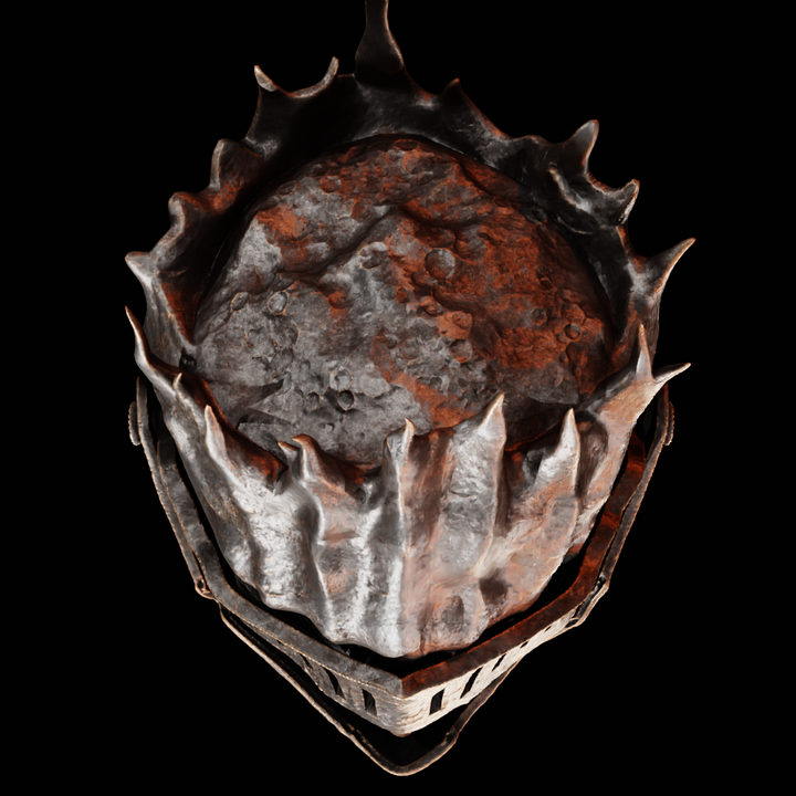 3D Printable SOUL OF CINDER HELMET - FIRELINK HELM - LIFESIZE FAN MODEL ...