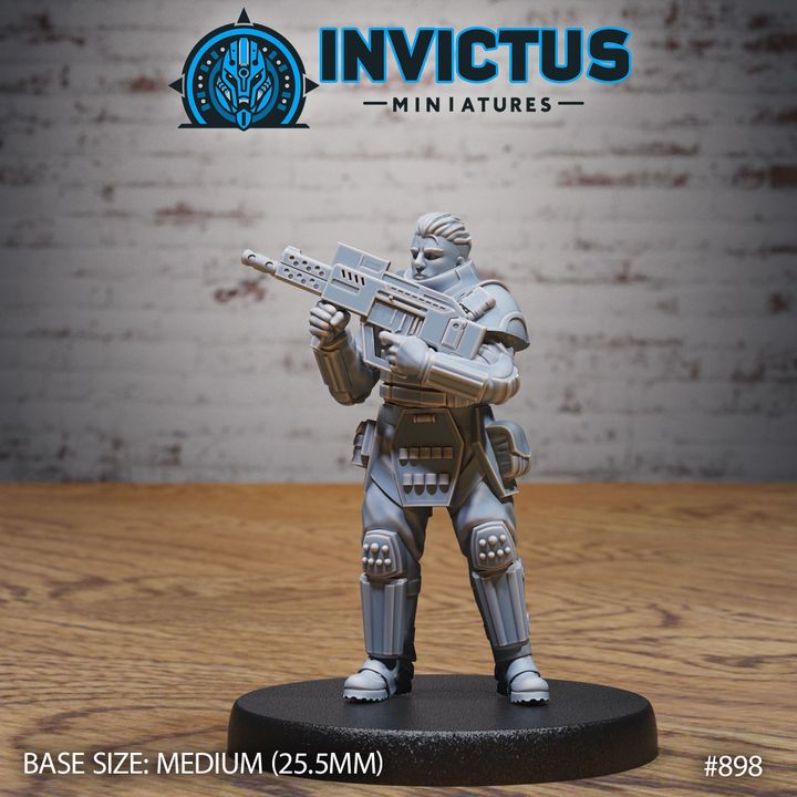 3D Printable Iron Wolves Stormtrooper / Space Warrior / Galactic ...