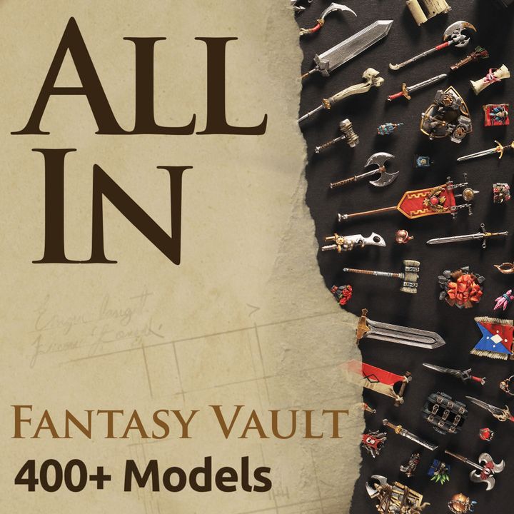 3D Printable Endless Vault (Weapons, Props, Bits and Pieces. Kitbash ...