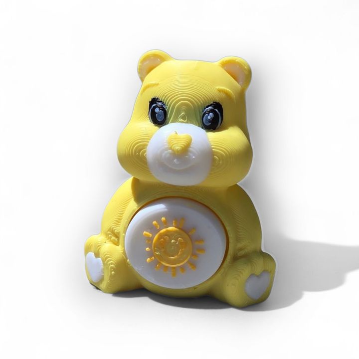 3D Printable Care Bear Clicker Fidget Keychains by Jambaby Designs