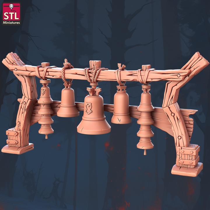 3D Printable Bell Maker Bells by STL Miniatures