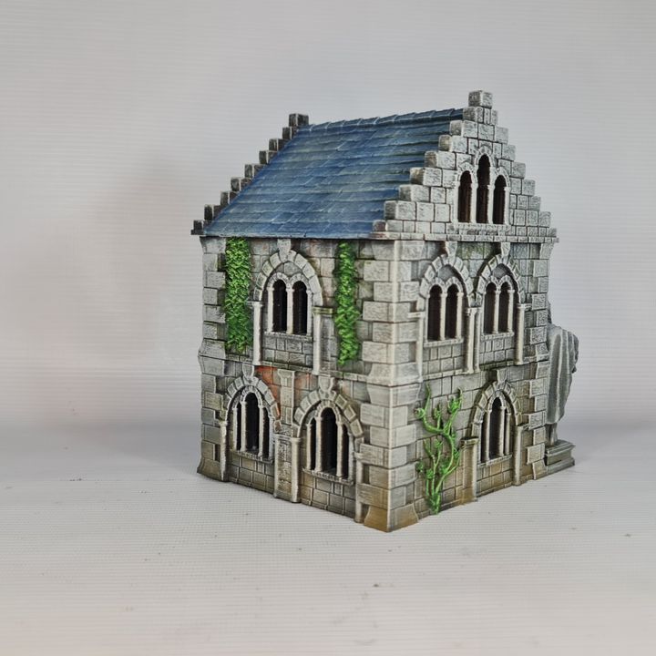 3D Printable The Abode of the Silent Guardian - Stoneheim by David