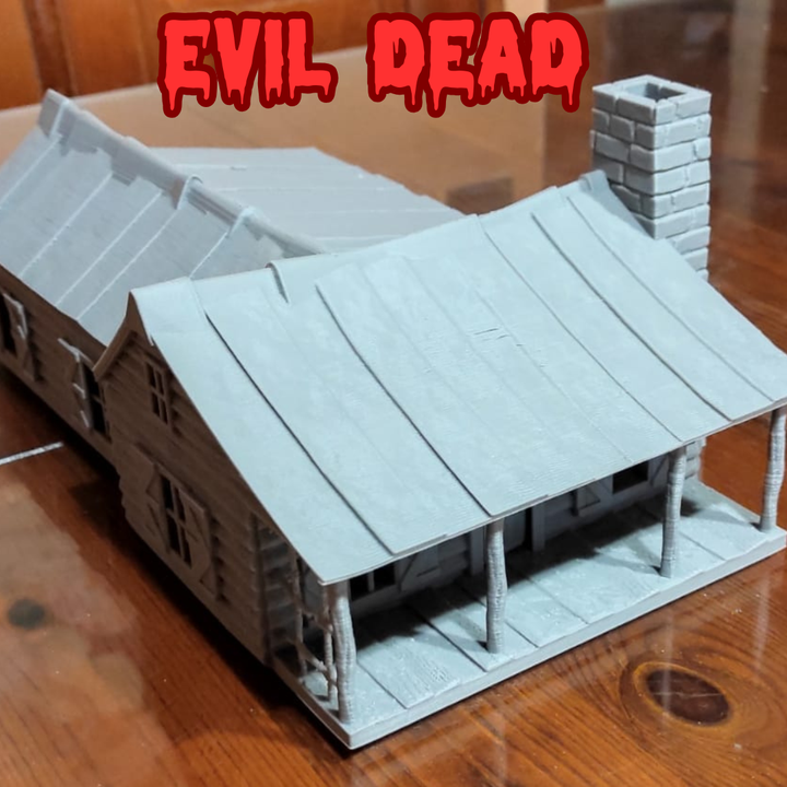 3D Printable Evil Dead (+Shed) by Solaris Game Studio