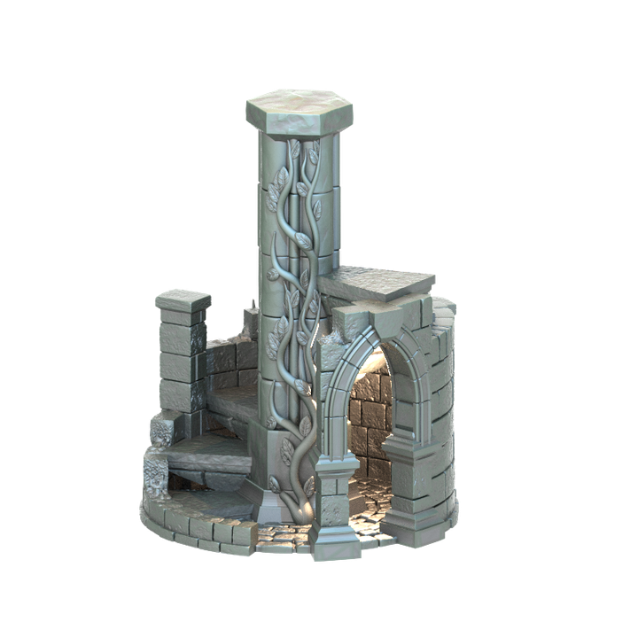 3D Printable Stairs to Nowhere - Stoneheim by David