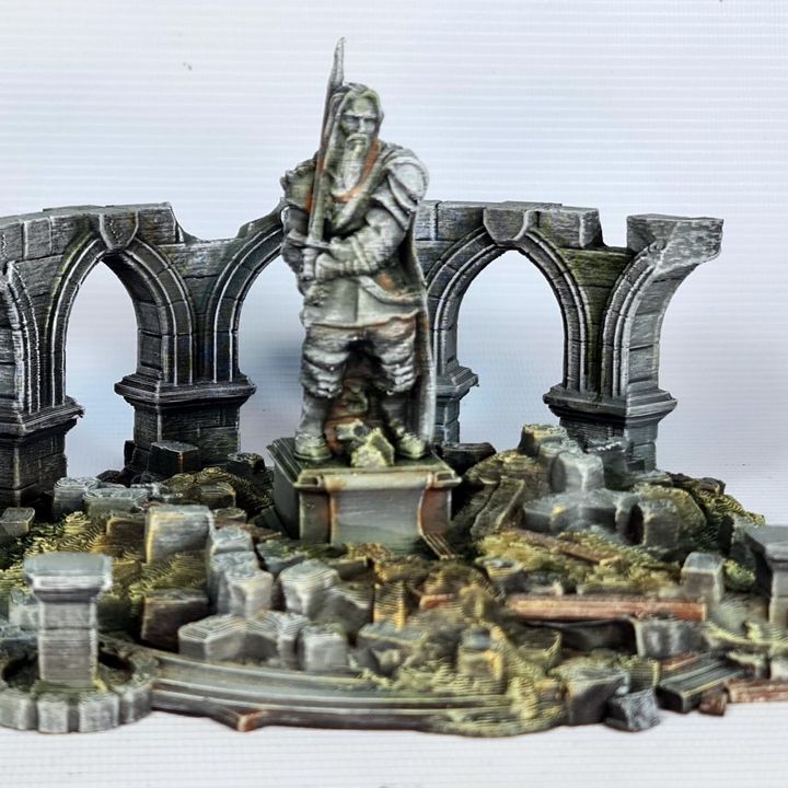 3D Printable Courtyard Of The King To Be - Stoneheim by David