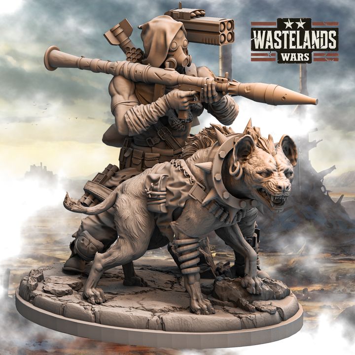 3D Printable Blaze Rocket 1:12 /Wasteland Wars/ by Haito