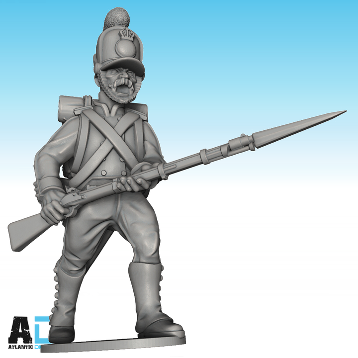 3D Printable Baden infantry 1809 by Wargames Atlantic