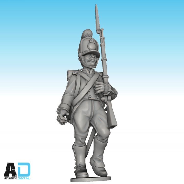 3D Printable Baden infantry 1809 by Wargames Atlantic