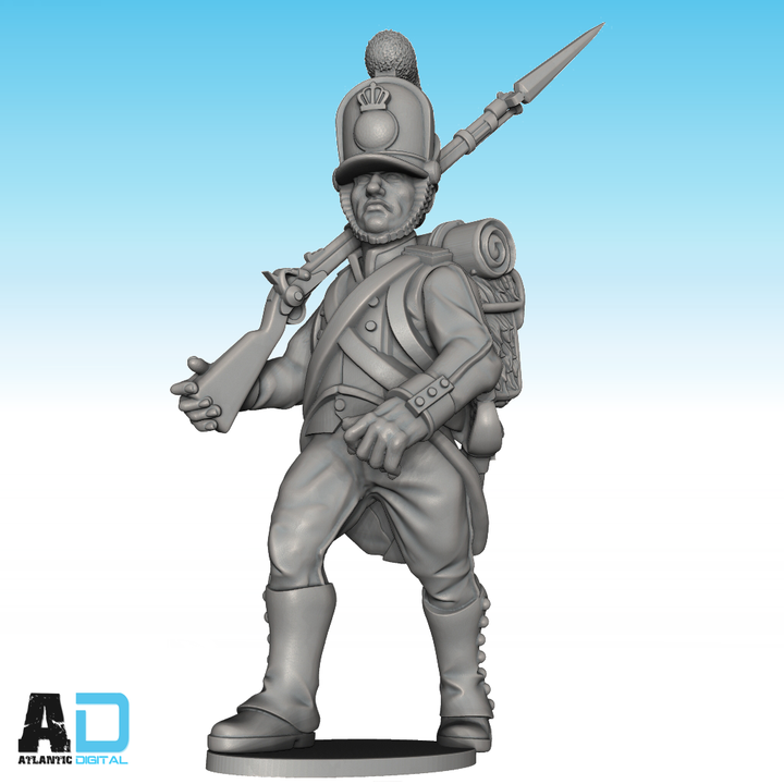 3D Printable Baden infantry 1809 by Wargames Atlantic