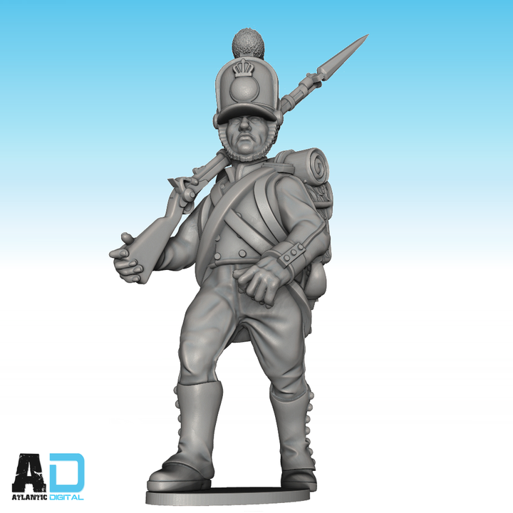 3D Printable Baden infantry 1809 by Wargames Atlantic