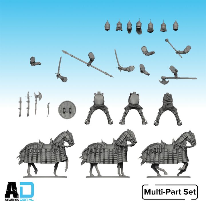 3D Printable Ottoman Sipahi Cavalry by Wargames Atlantic