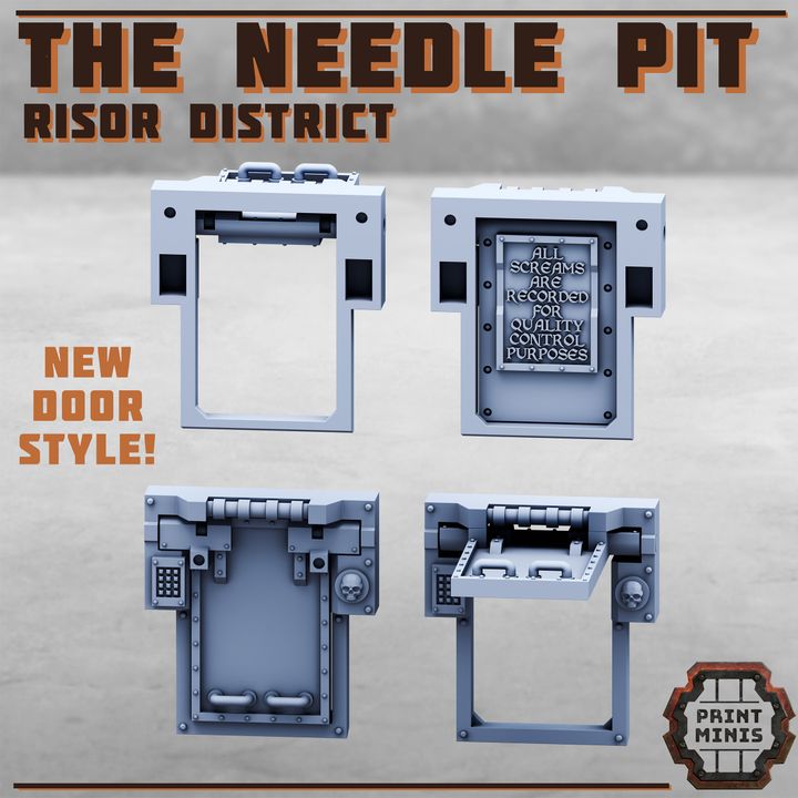 3D Printable The Needle Pit - Risor District by Print Minis