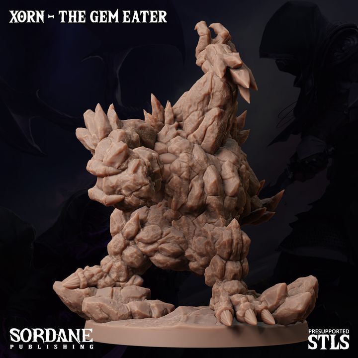 3D Printable Xorn - The Gem Eater by Sordane Publishing