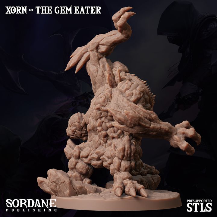 3D Printable Xorn - The Gem Eater by Sordane Publishing