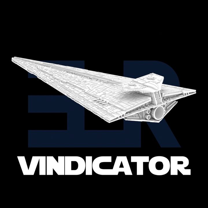 3D Printable Vindicator (Armada) by ELR Minis