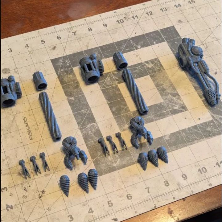 3D Printable Project Dark Quixote-28mm Modular Nightmare Mech by John ...