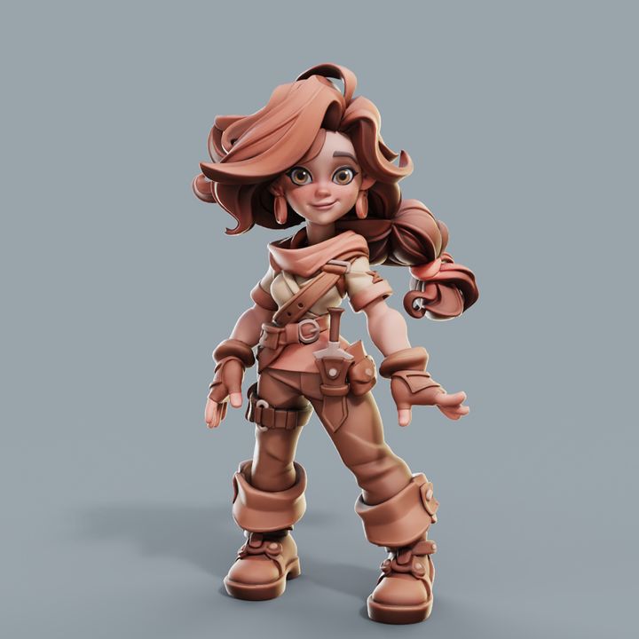 3D Printable 'Marvelous Maidens 2' by Female Miniatures by Female ...