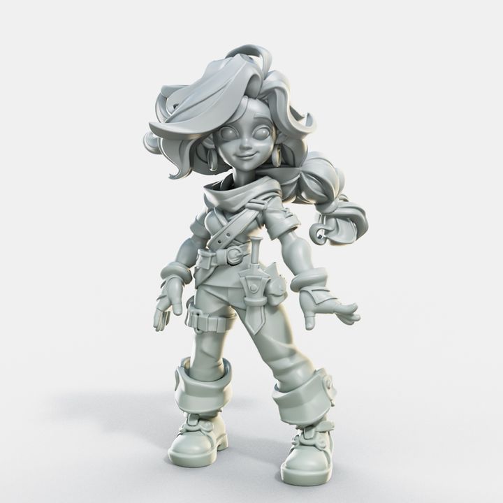 3D Printable 'Marvelous Maidens 2' by Female Miniatures by Female ...