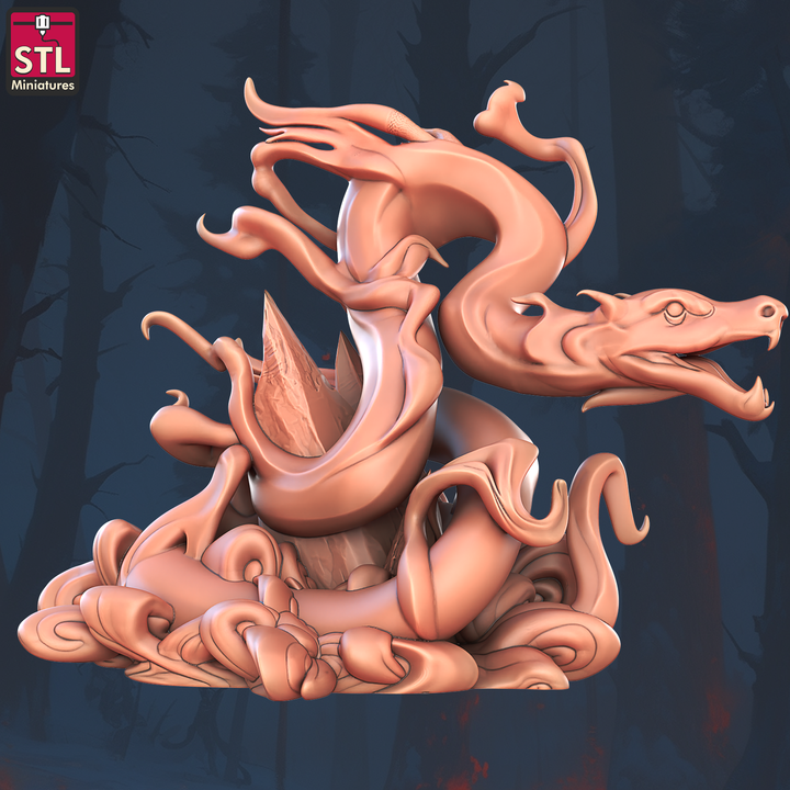 3D Printable Vaporsnake A by STL Miniatures