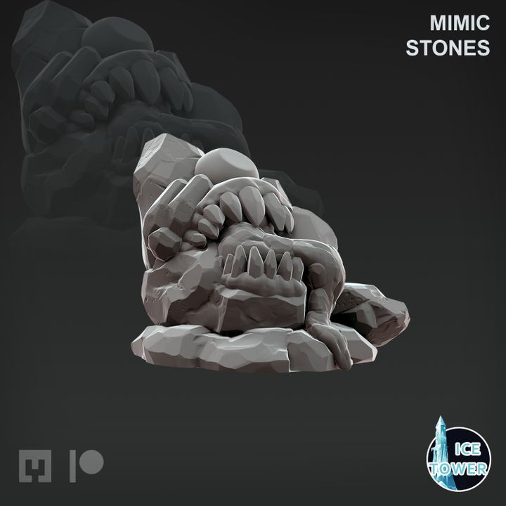 3D Printable Stone - Mimic by Ice Tower