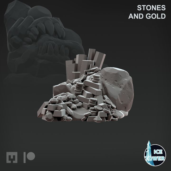 3D Printable Stone - Mimic by Ice Tower