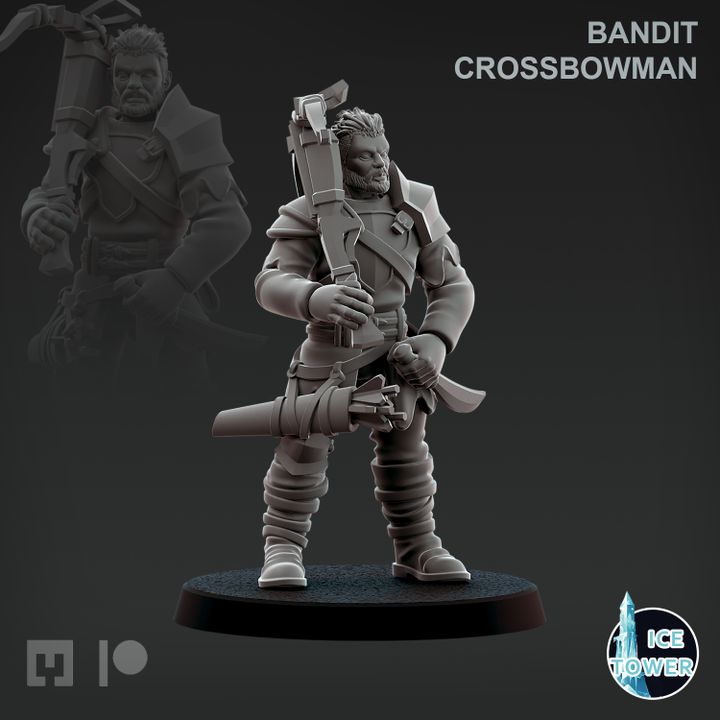 3D Printable Bandit - Full Band by Ice Tower