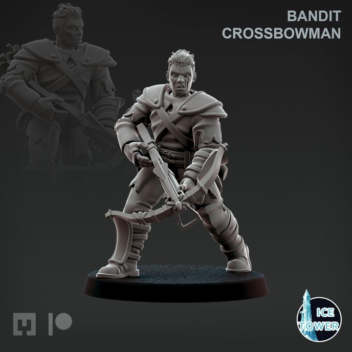 3D Printable Bandit - Full Band by Ice Tower