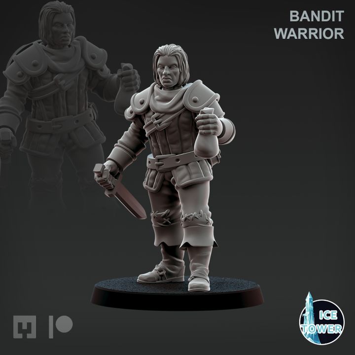 3D Printable Bandit - Full Band by Ice Tower