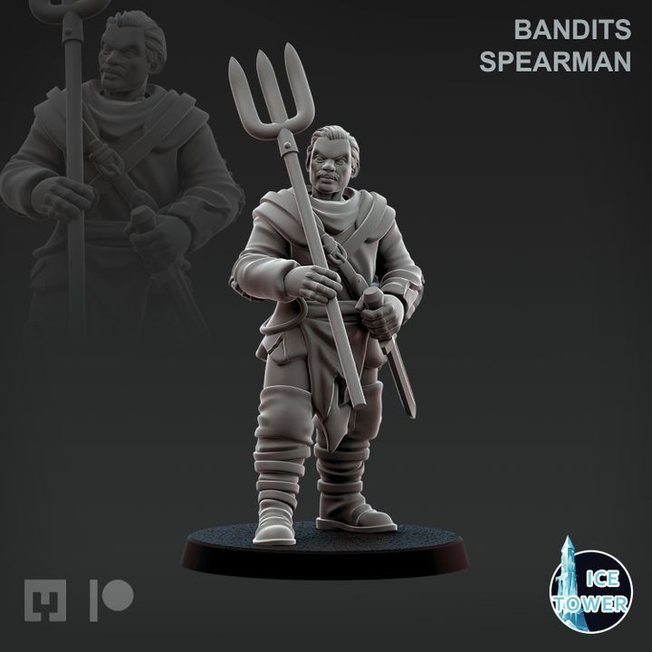 3D Printable Bandit - Full Band by Ice Tower