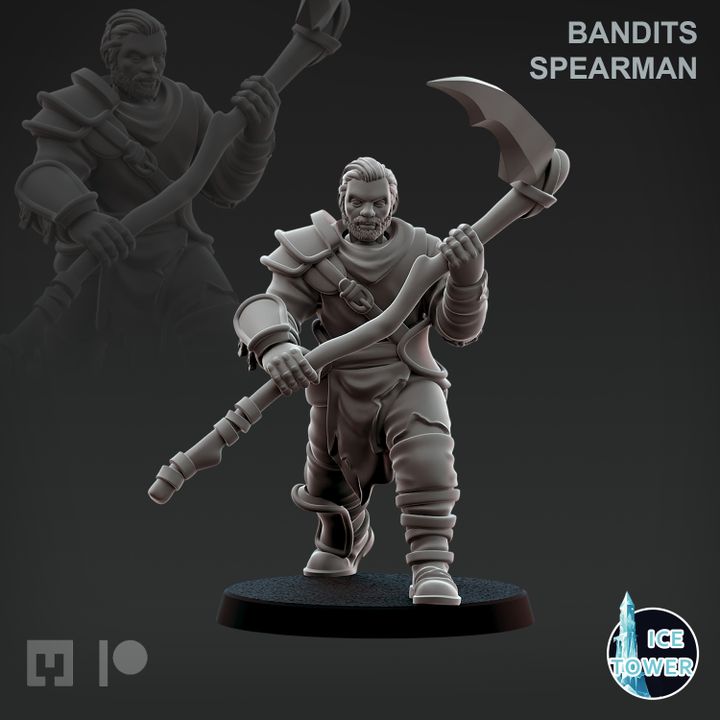 3D Printable Bandit - Full Band by Ice Tower