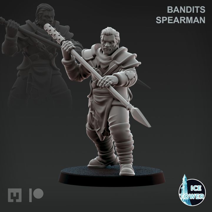 3D Printable Bandit - Full Band by Ice Tower