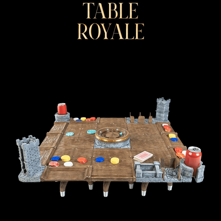 3D Printable Table Royale by Stlflix