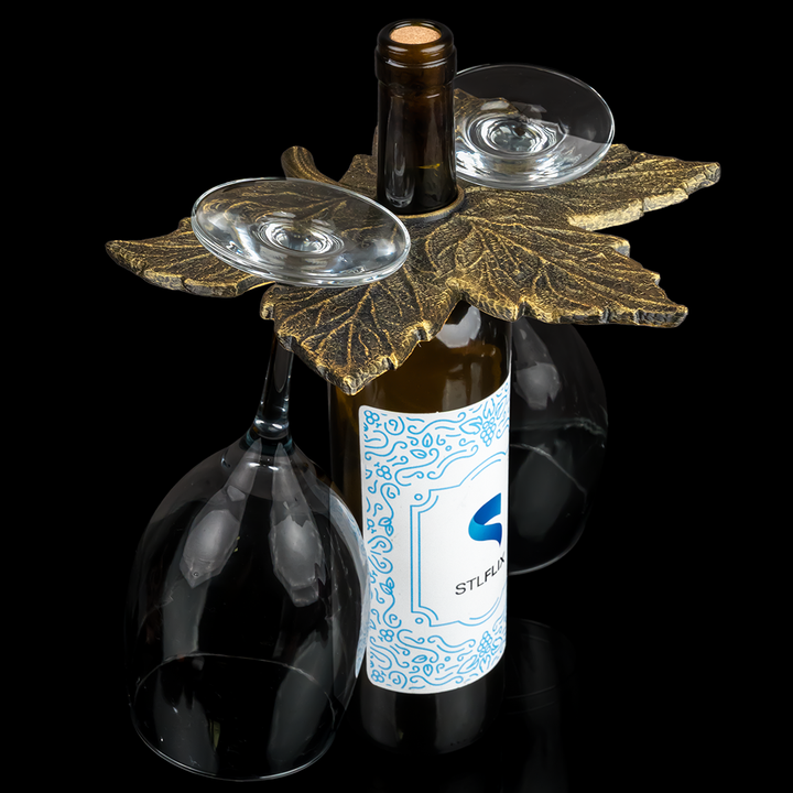 3D Printable Grape Expectations - Glass Holder by Stlflix