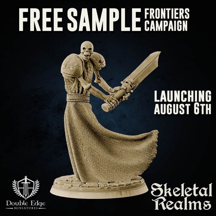 3D Printable SK-22_EliteSkeletonSoldier Free Sample by Double Edge ...