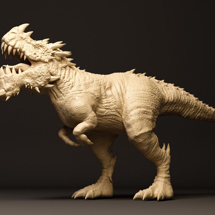 3D Printable T-Rex by NightCall Studios