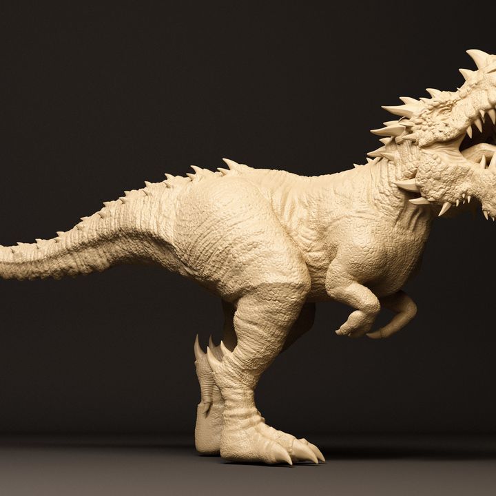 3D Printable T-Rex by NightCall Studios