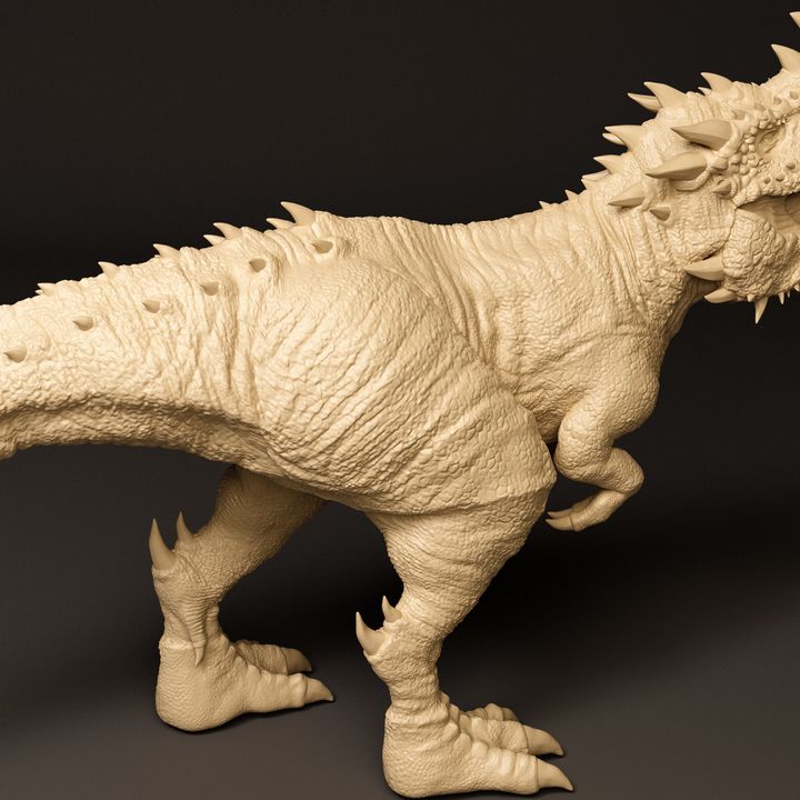 3D Printable T-Rex by NightCall Studios