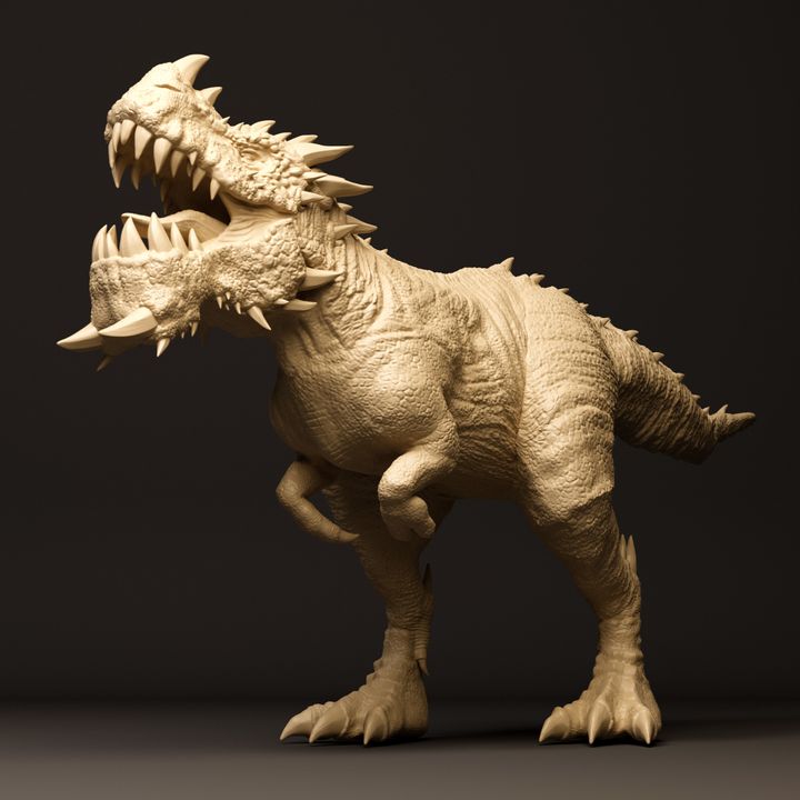 3D Printable T-Rex by NightCall Studios