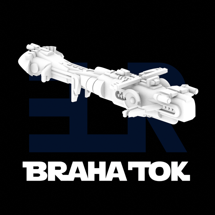 3D Printable Braha'Tok (Armada) by ELR Minis