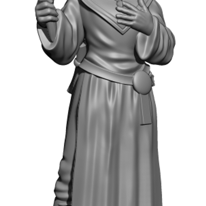 3D Printable Adventuring Pinna, MCDMs Hedgemage by Trenchworx LLC