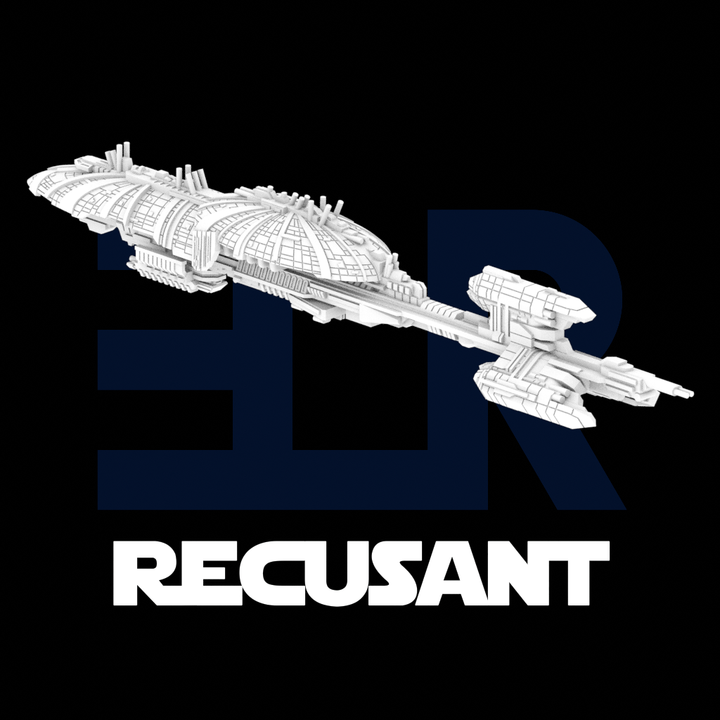 3D Printable Recusant (Armada) by ELR Minis