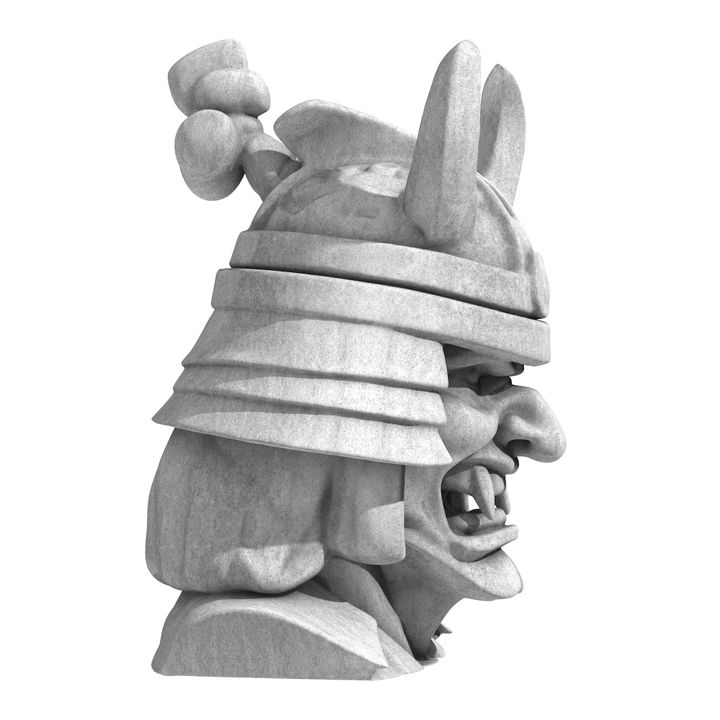 3D Printable Monster Samurai 2 by 1xMerch